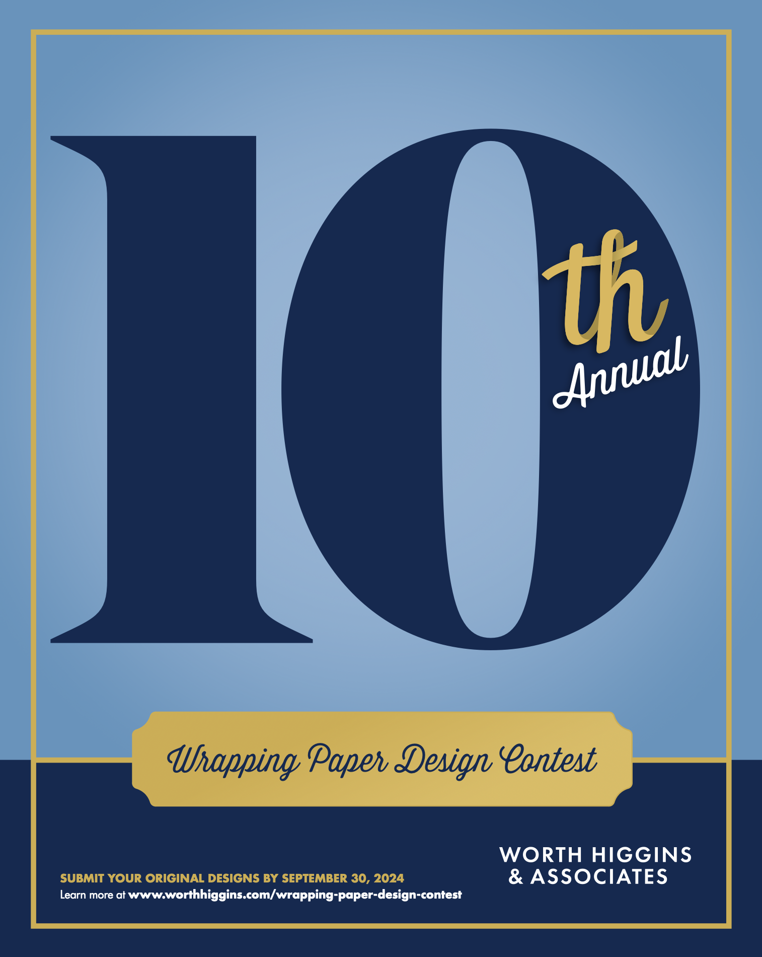 10th Annual Wrapping Paper Design Contest - Worth Higgins